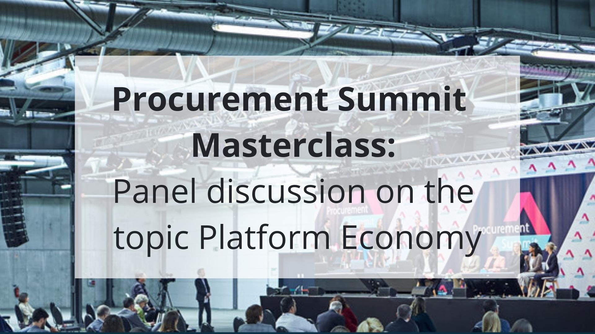 Procurement Summit 2022 - Masterclass | Crowdfox Insights
